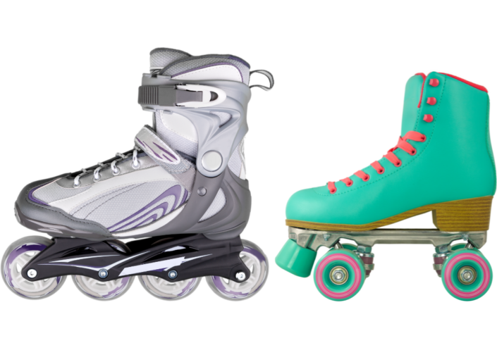 Diferencias entre patines de línea y quads - PatinKid